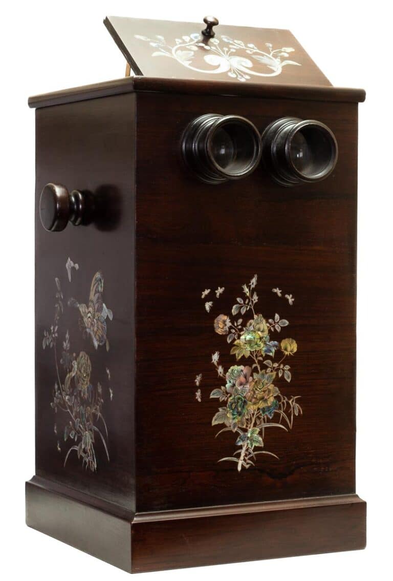 Stéréoscope Américain Simple Socle - Stereoscopy History